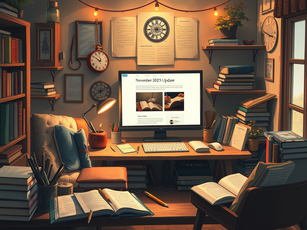 November 2025 Update – Mason Beck Fiction